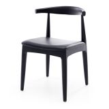 ELBOW BLACK OAK DINING CHAIR - Lounge & Living