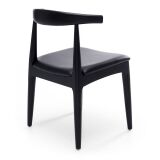 ELBOW BLACK OAK DINING CHAIR - Lounge & Living